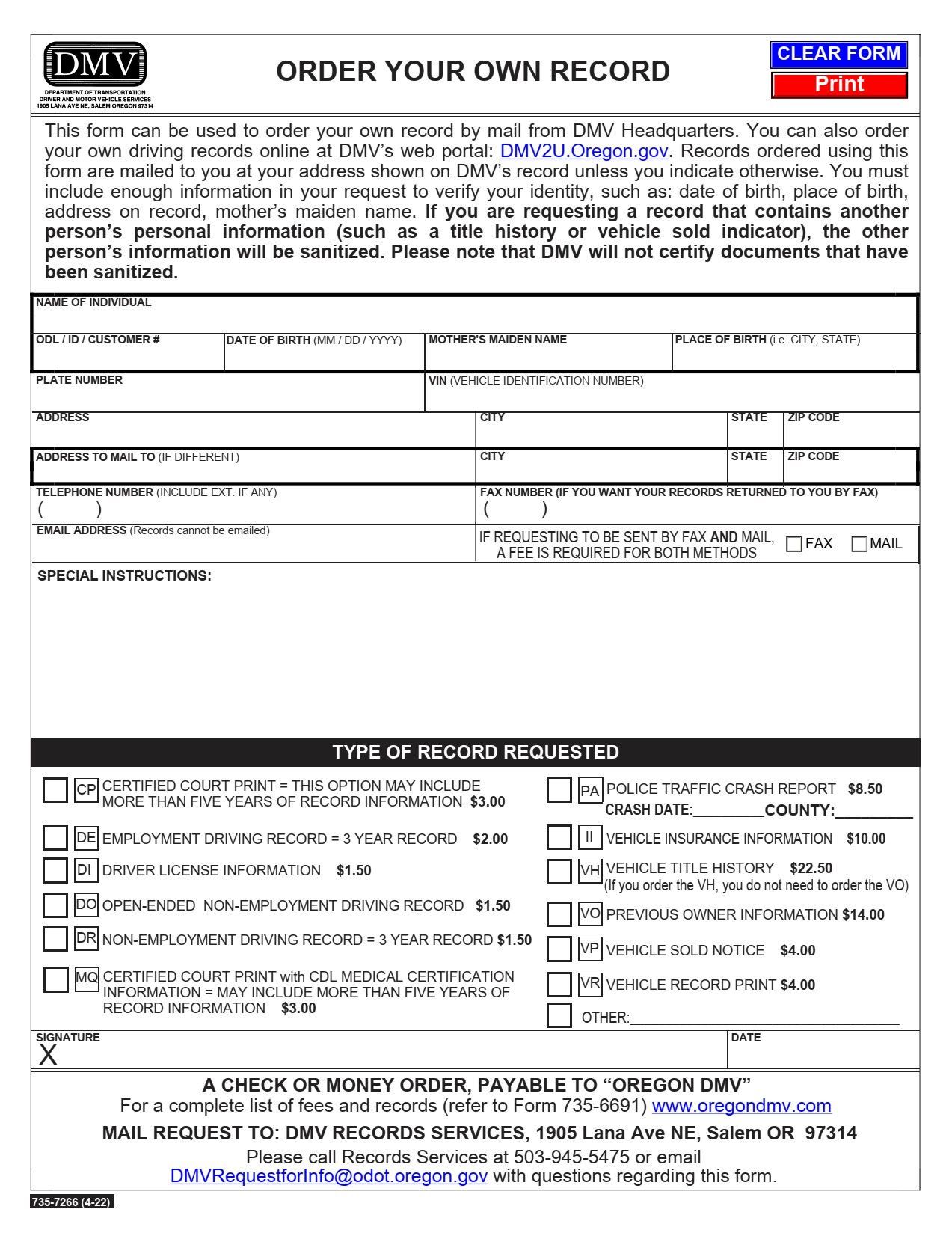 Cómo saber si tengo multas de tránsito en Oregon - DMVservicios